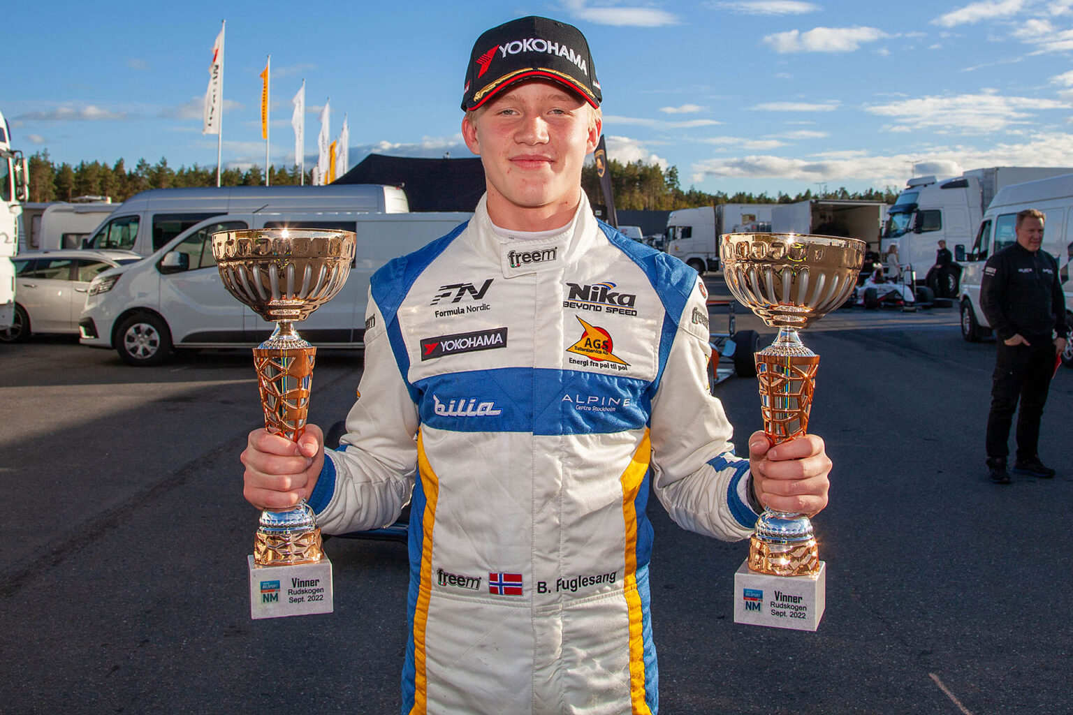 Dubbelseger för Fuglesang men JSM-guldet till Victorsson - Formula Nordic