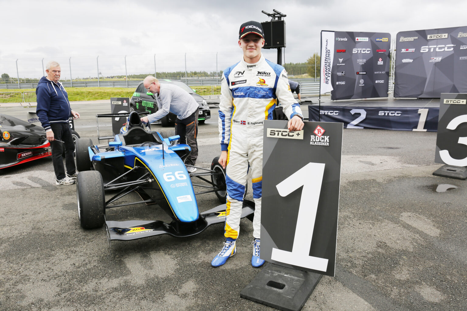 Benjamin Fuglesang på hemmaplan - Formula Nordic